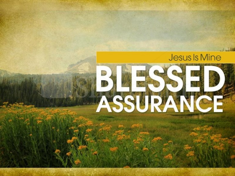Connecting with God: “Blessed Assurance” – 2 Peter 1 – The Wandering ...